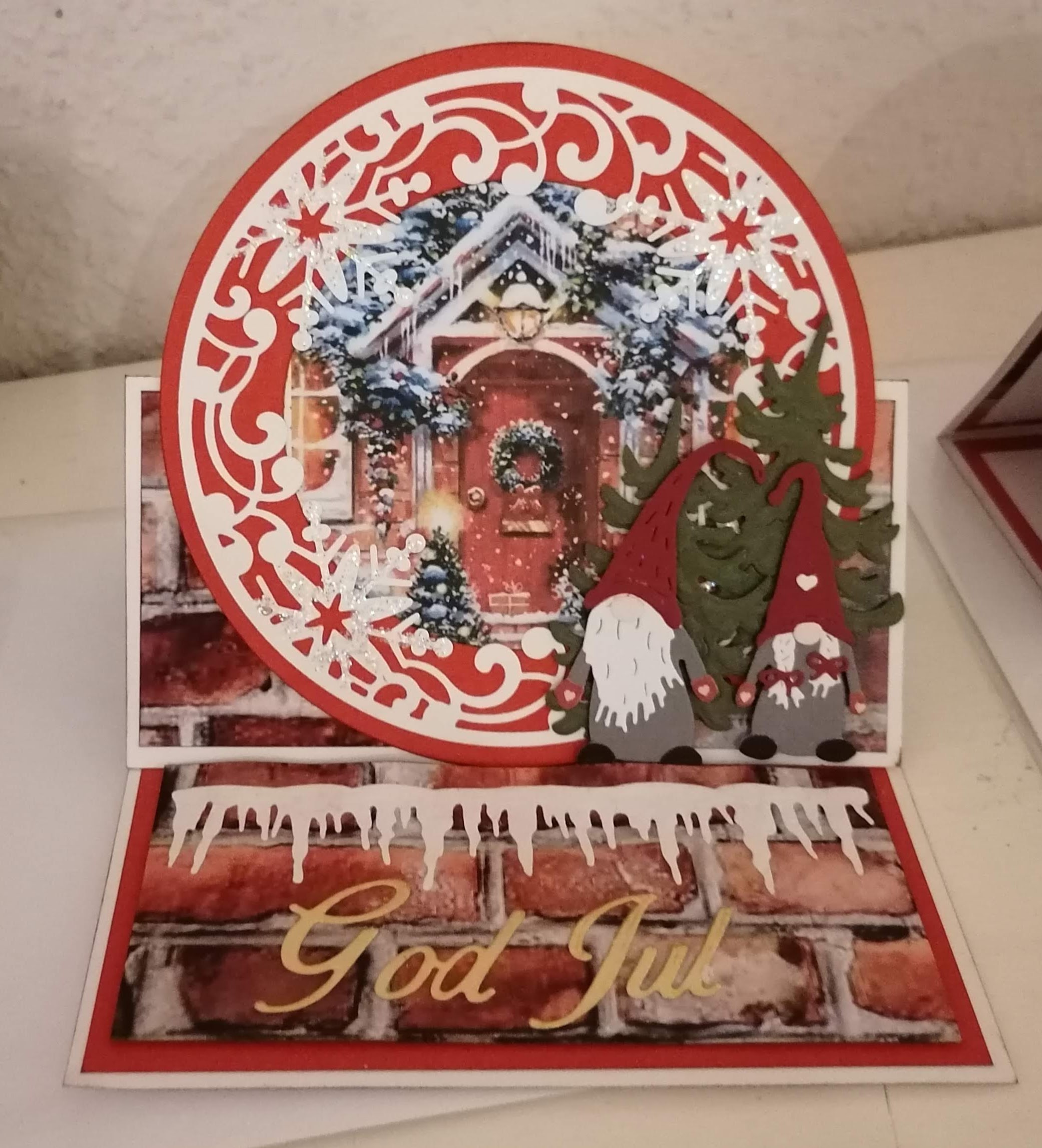 Helles kort: Julekort til pengegave