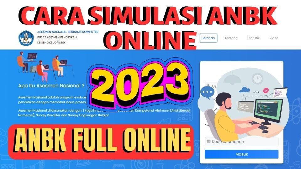 Cara Simulasi ANBK 2023 Online - misslena.sch.id