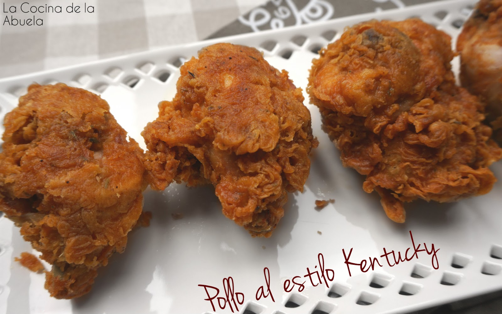 Pollo frito estilo Kentucky