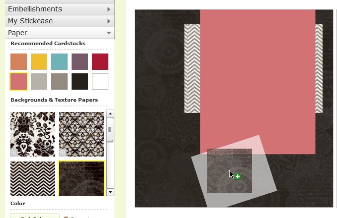 An Inside to my Heart...: Studio J Tutorial:Two 1-page Layouts...