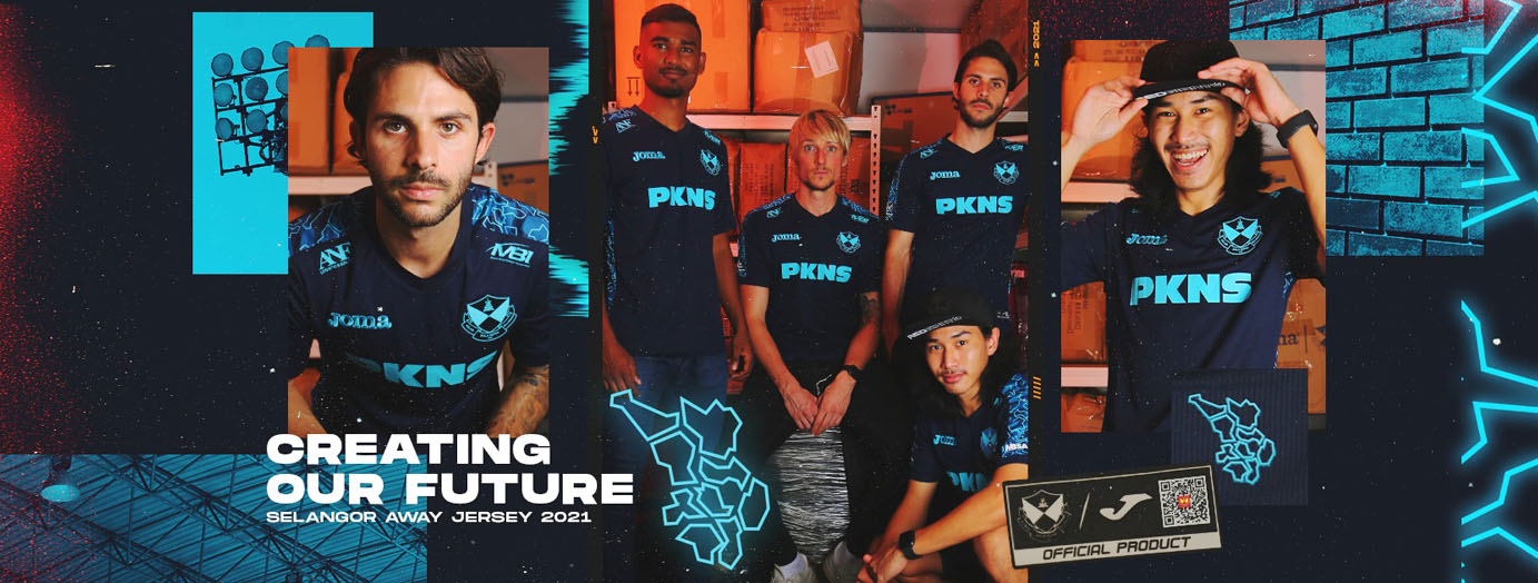 Football teams shirt and kits fan: Selangor FC Away Futuristic 2021 Kit