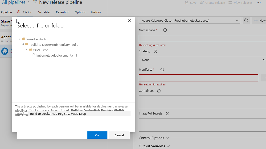 Create Azure Cd Release Pipeline To Deploy Images On Kubernetes