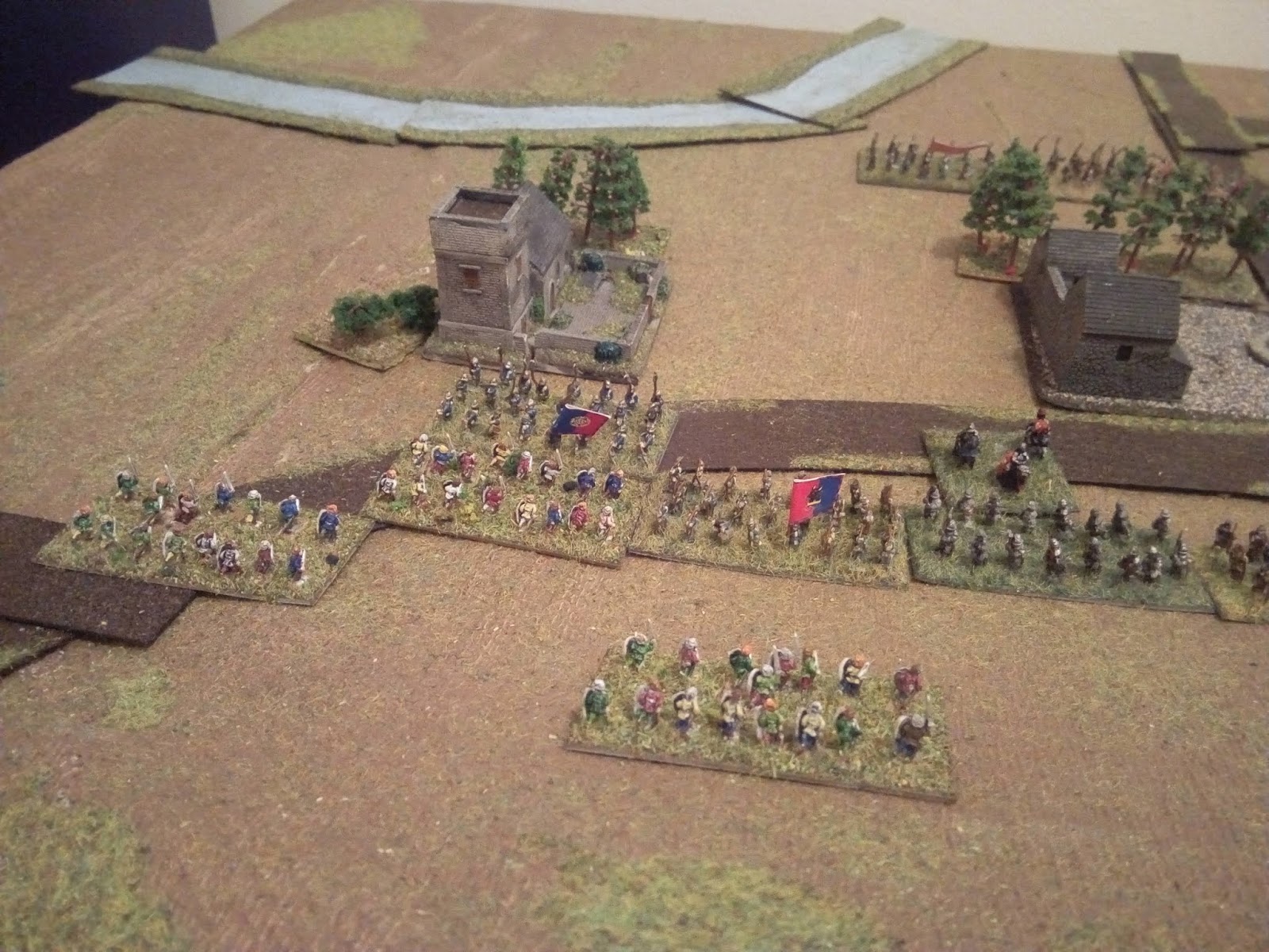 Heretical Gaming: The Battle of Stoke Field 1487 - A DBA Refight