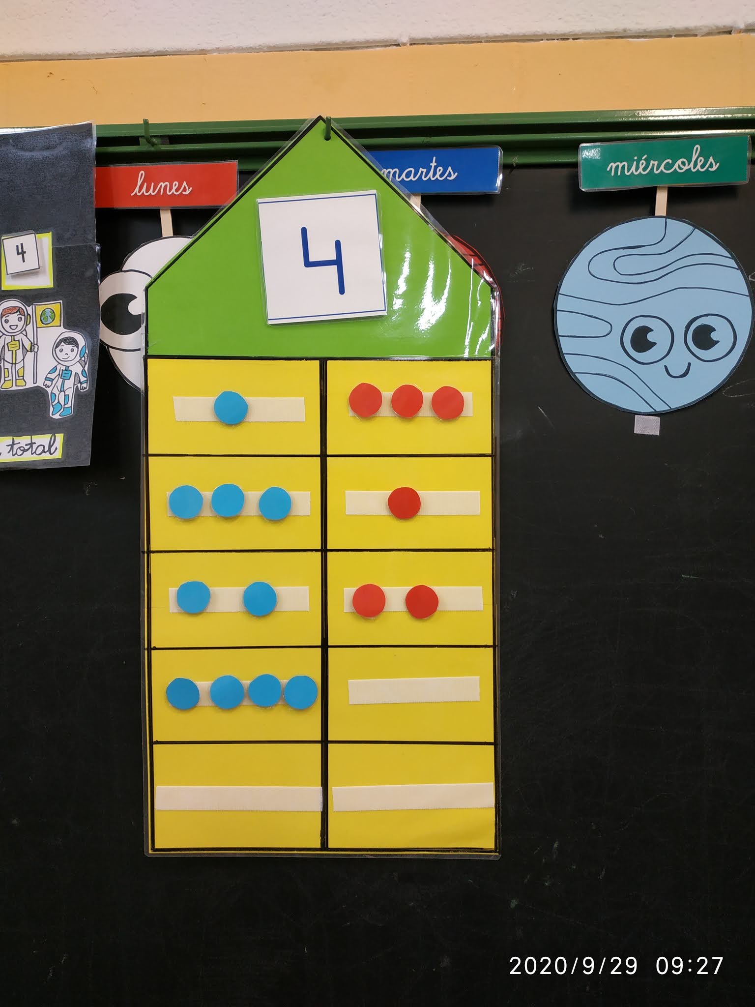 EL ARCO IRIS DE MI COLE: LAS CASITAS DEL 4 Y DEL 5