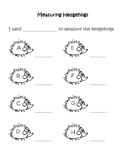 Keen On Kindergarten: More Hedgehog Fun!