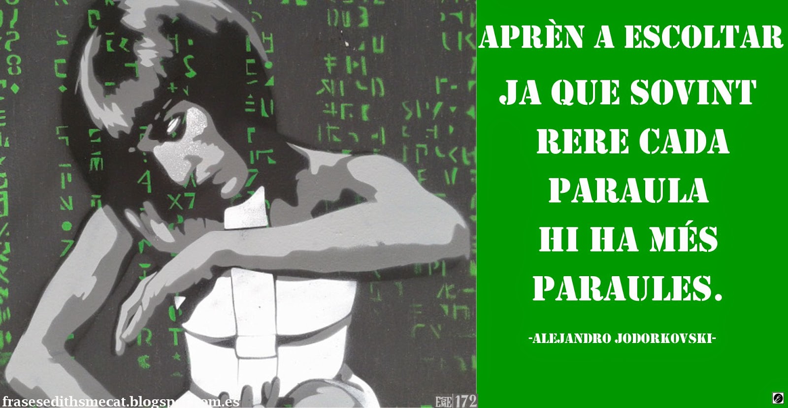 Edithsmecat: Aprèn a escoltar, ja que...