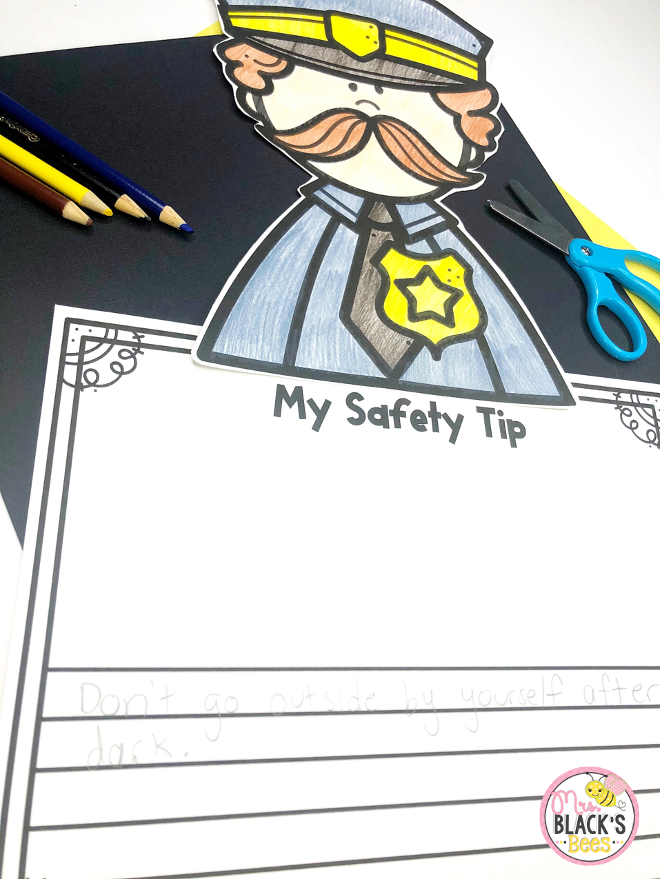 Officer Buckle and Gloria Craft and Bulletin Board Set | Mrs. Black's Bees