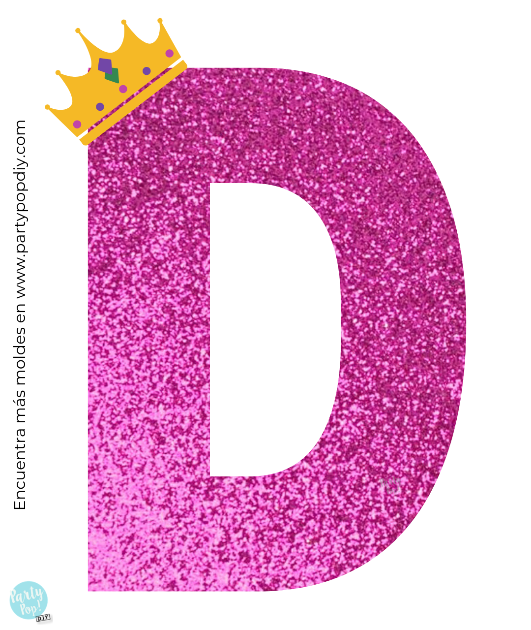 Alfabeto de princesas | PartyPop DIY