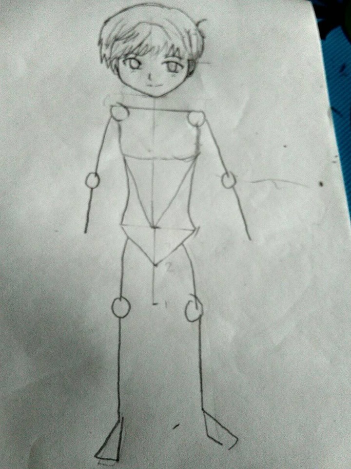 How to draw child body | How to Draw Manga Manually