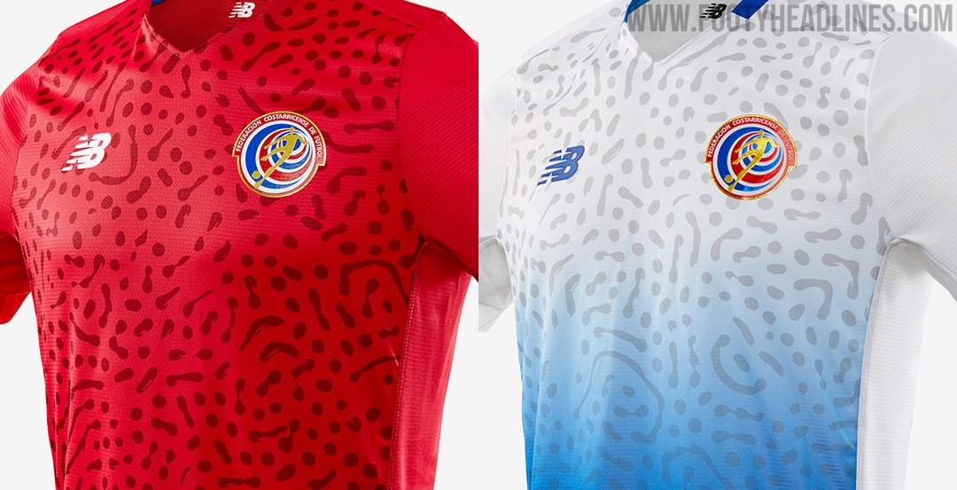 Costa Rica 2021 Home & Away Kits Released - Footy Headlines