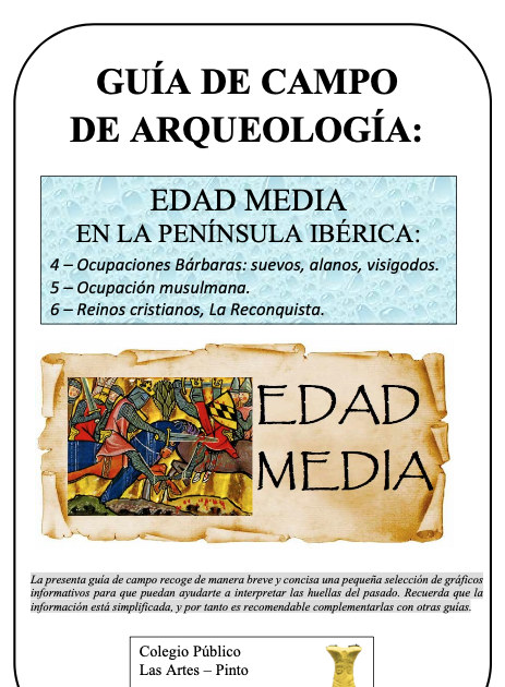 La clase de ciencias del profe Carlos: Guía de campo de arqueología 2