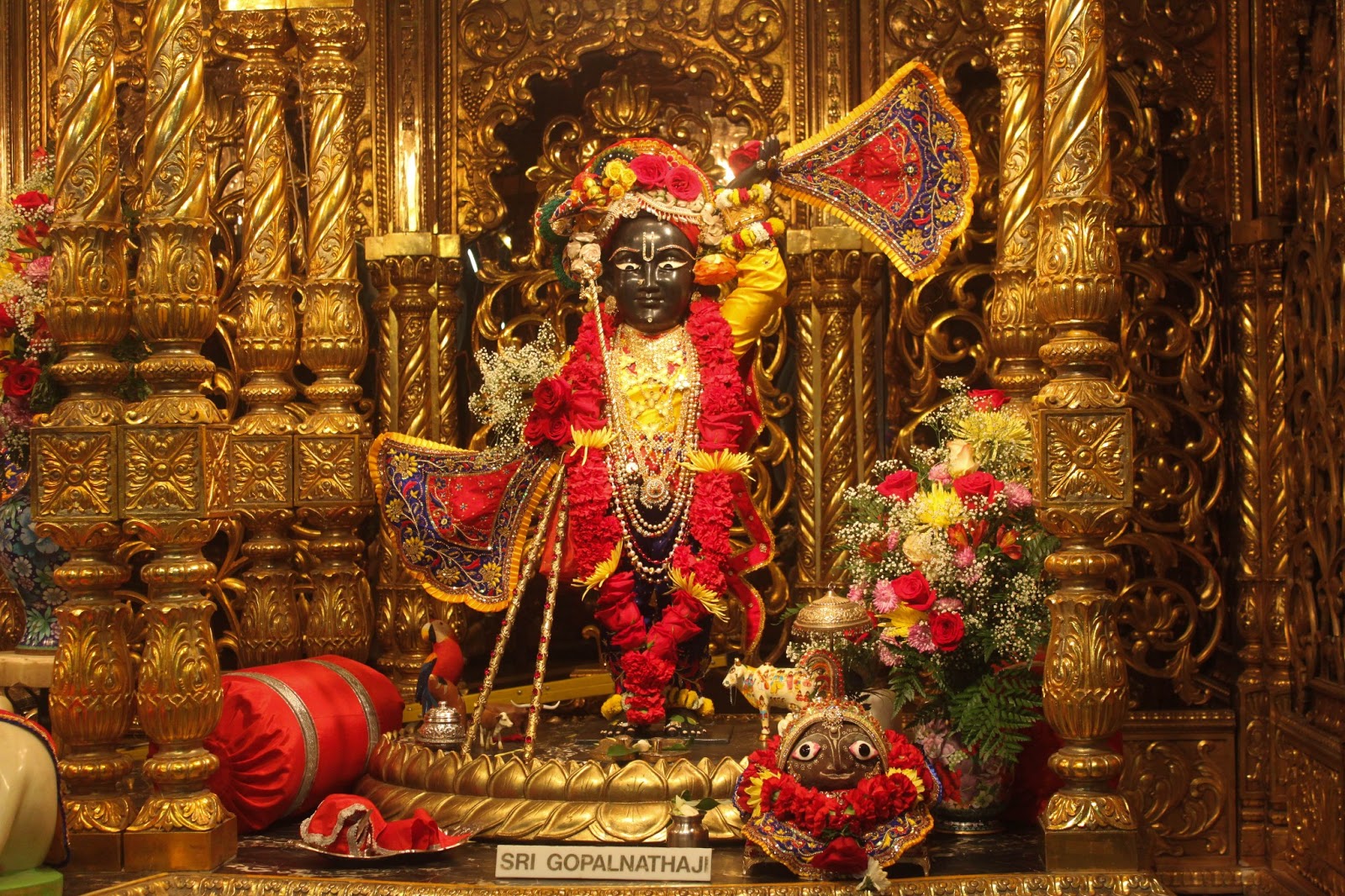 Krishna's Creations...: Shri Krishna's abode in New Vrindaban, WV...3