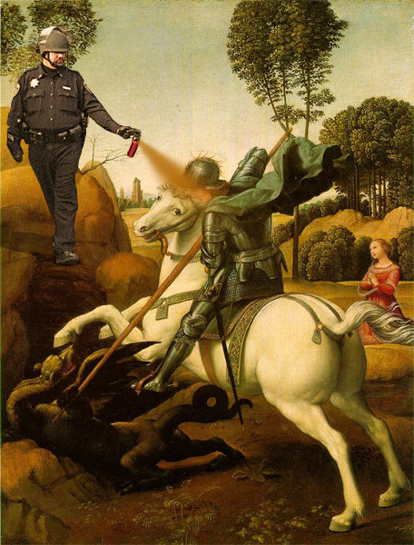 SNIPPITS AND SNAPPITS: PEPPER SPRAY ART