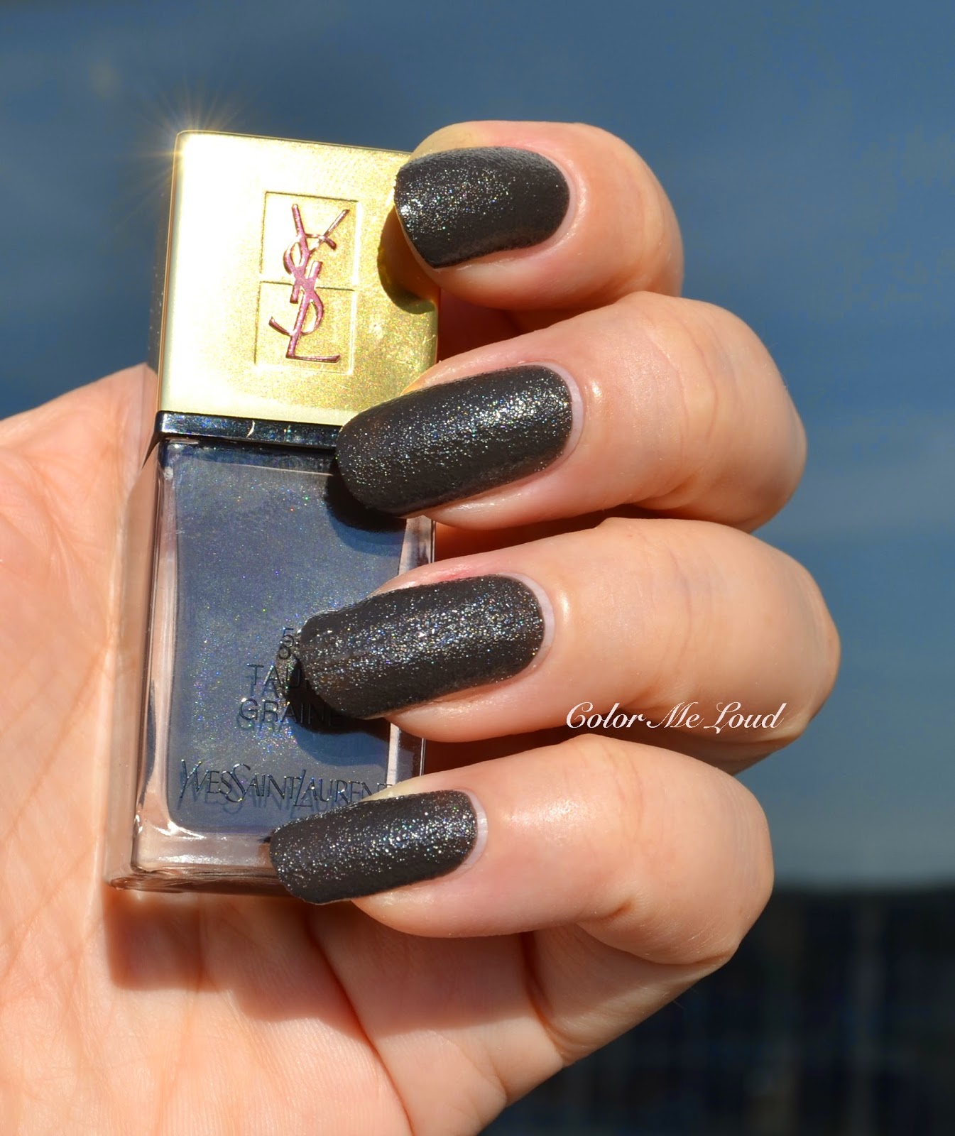 YSL La Laque Couture #52 Bleu Galuchat, #53 Taupe Graine from Fall 2014 ...