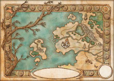 El Tomo Carmesí: Un mapa con marco, un marco con mapa