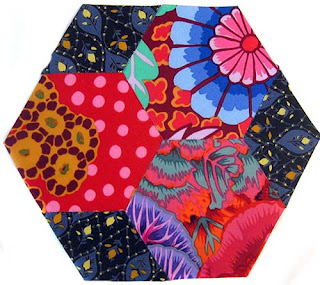 Gefilte Quilt: English Paper Pieced Table Topper