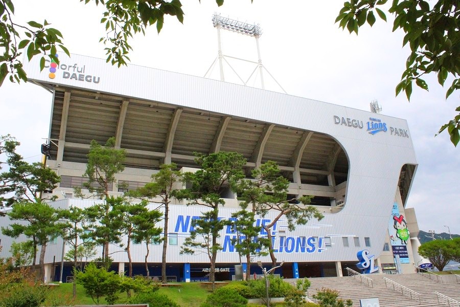 Daegu Baseball's Homeground, Samsung Lions Park! (KBO, KOREAN BASEBALL ...