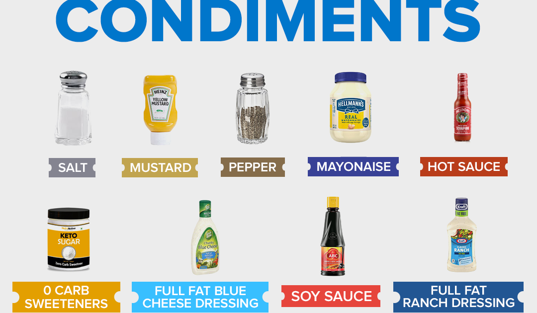 Keto Condiments | List Of Keto Food