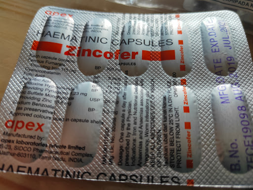 Alahan/ Alergik dengan Zincofer Haematinic Capsules - Ardini Humaira