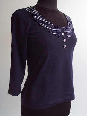 'So, Zo...': Refashion Friday Tutorial/How-To: Draft a Collar for a T ...