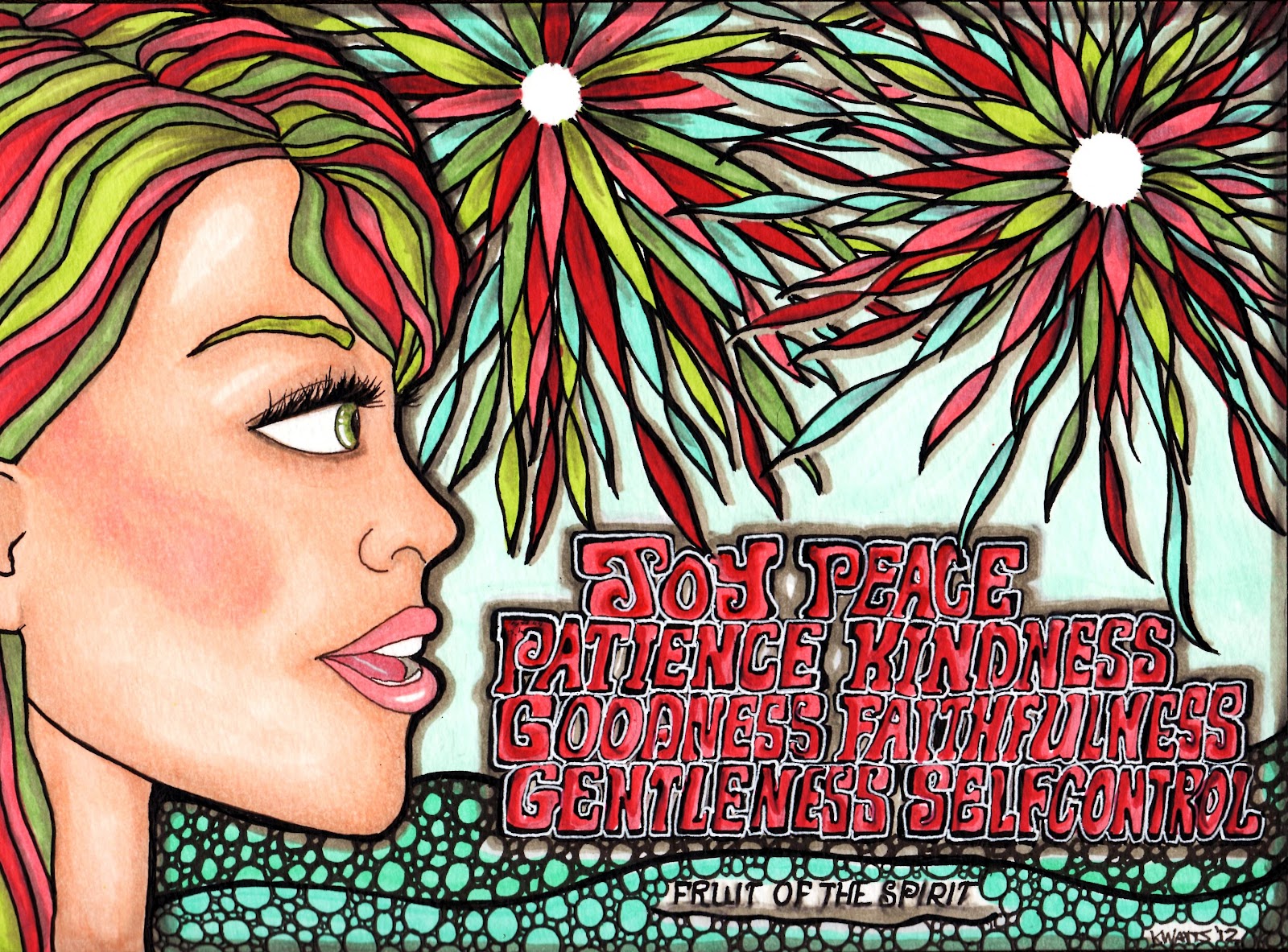 Kelly s Art Journaling Fruits Of The Spirit Kelly s Art Journaling Fruits Of The Spirit