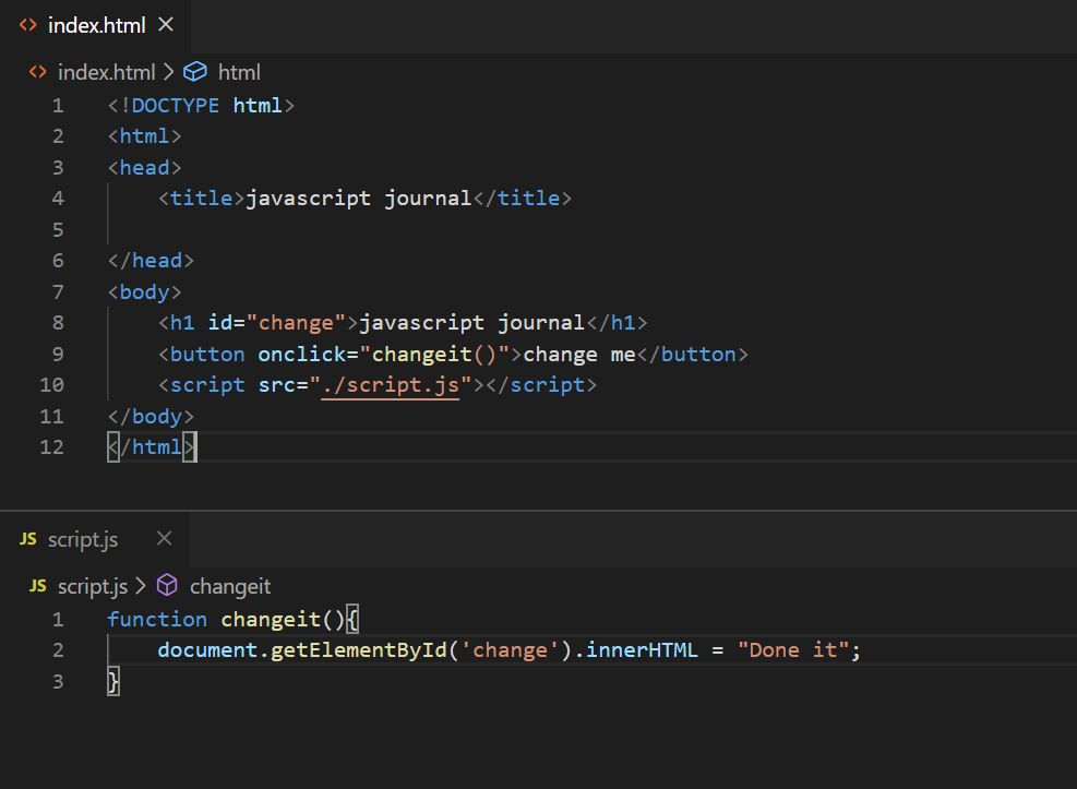 JavaScript introduction