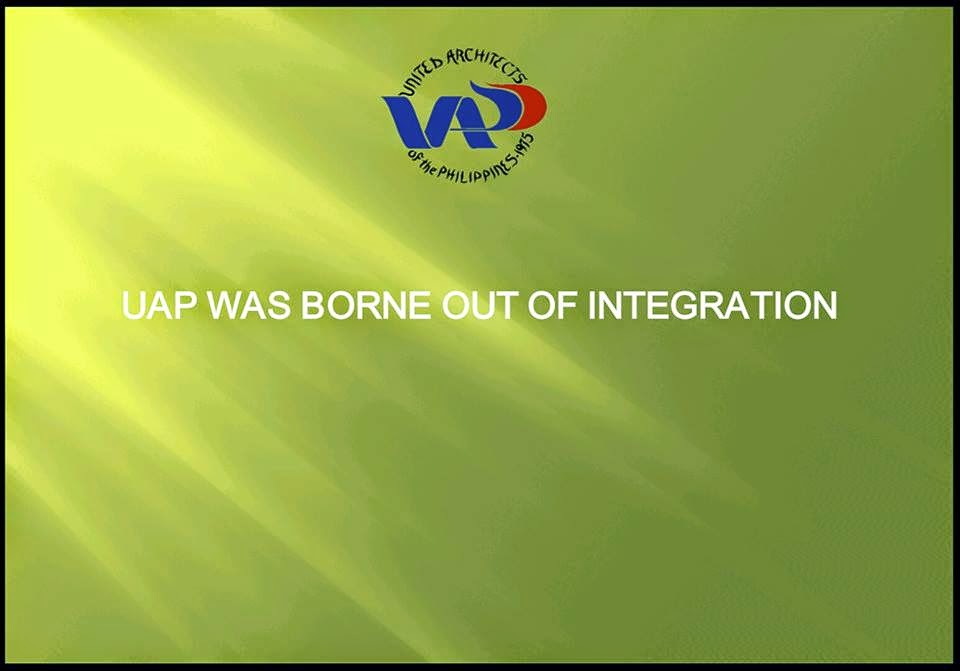 UAP is the IAPOA ~ United Architects of the Philippines