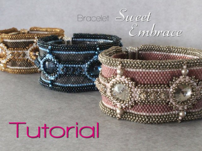 Rivoli Beaded Jewelry Patterns and Tutorials by TrinketsBeadwork / The ...