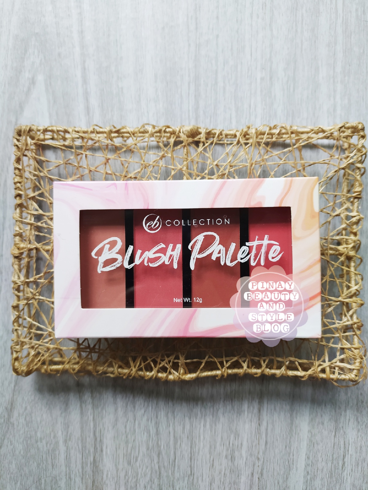 REVIEW EB Collection Blush Palette from Ever Bilena Price + Swatches ...