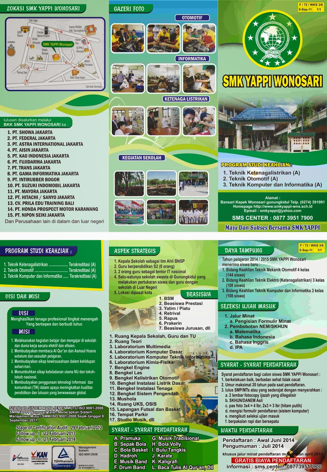 Desain Brosur Ppdb Cdr Gratis