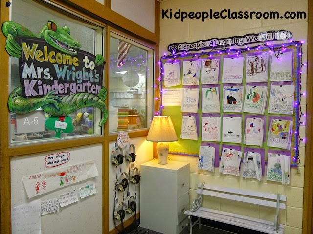 Kidpeople Classroom: Student Writers' Wall Makes for Great Display