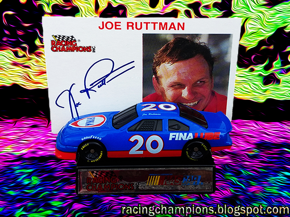 NASCAR Racing Champions Blog: Joe Ruttman #20 Fina Lube Ford