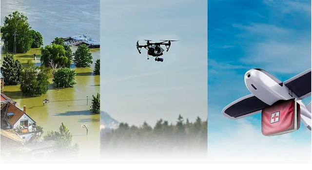 Drone Disaster-relief -- The Way Drones are Used for Disaster-response