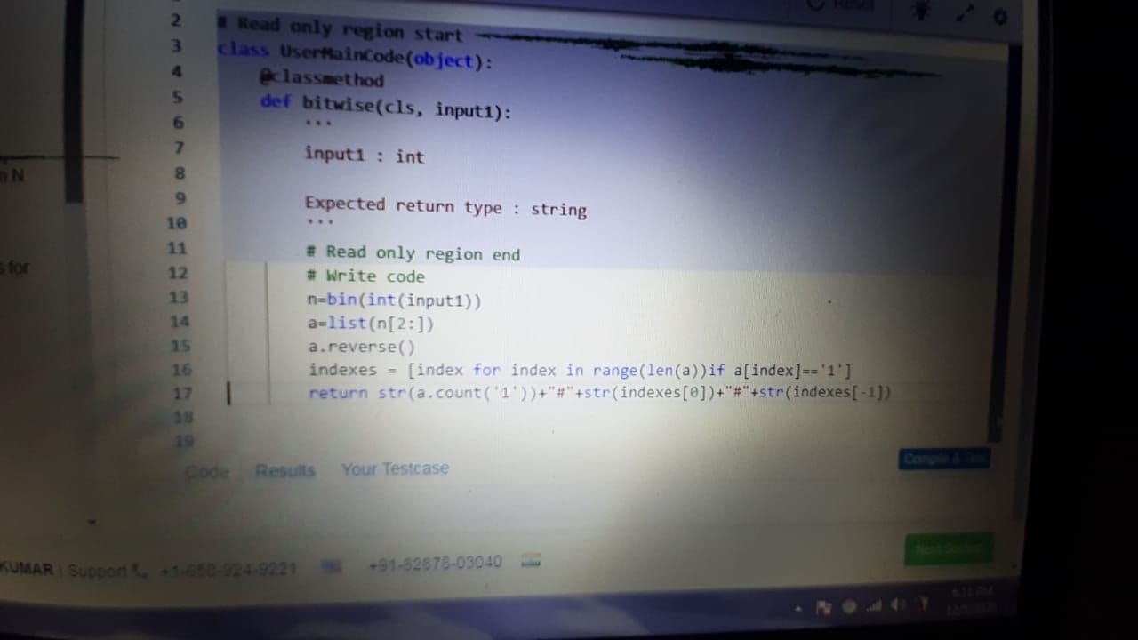 Tech Mahindra 2021 3 6 Dec All Batch Hands On Programming Questions With Solution Part 10