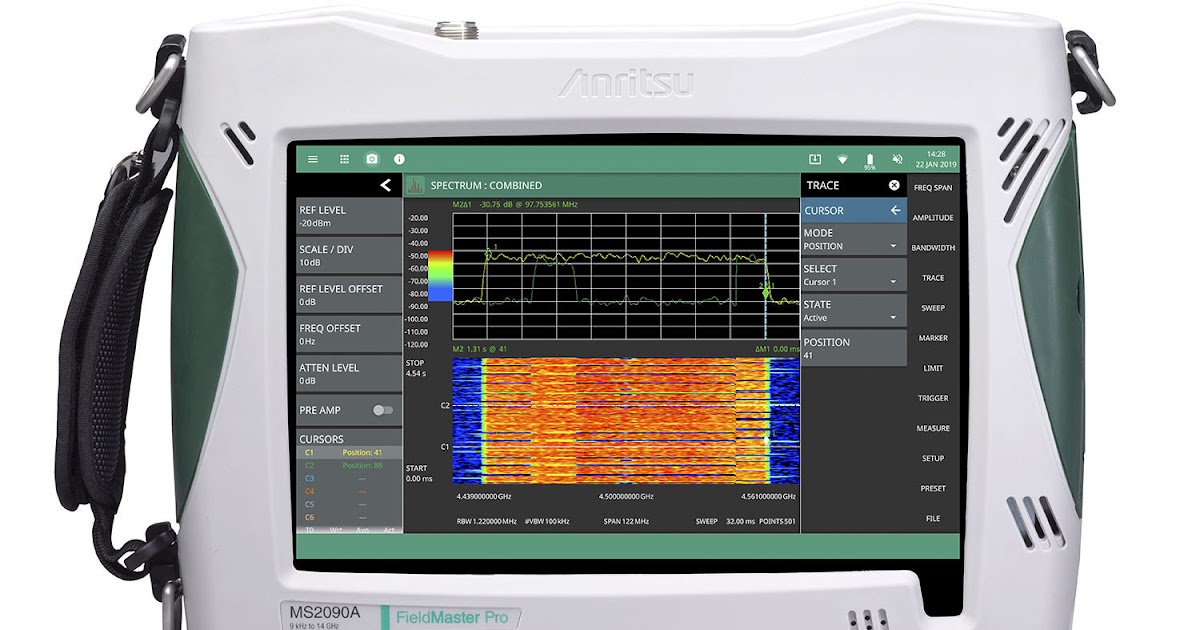 Anritsu Introduces Field Master Pro MS2090A Handheld Spectrum Analyzer ...