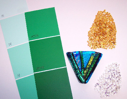 A practical lesson in choosing colors for your beadwork - part one
