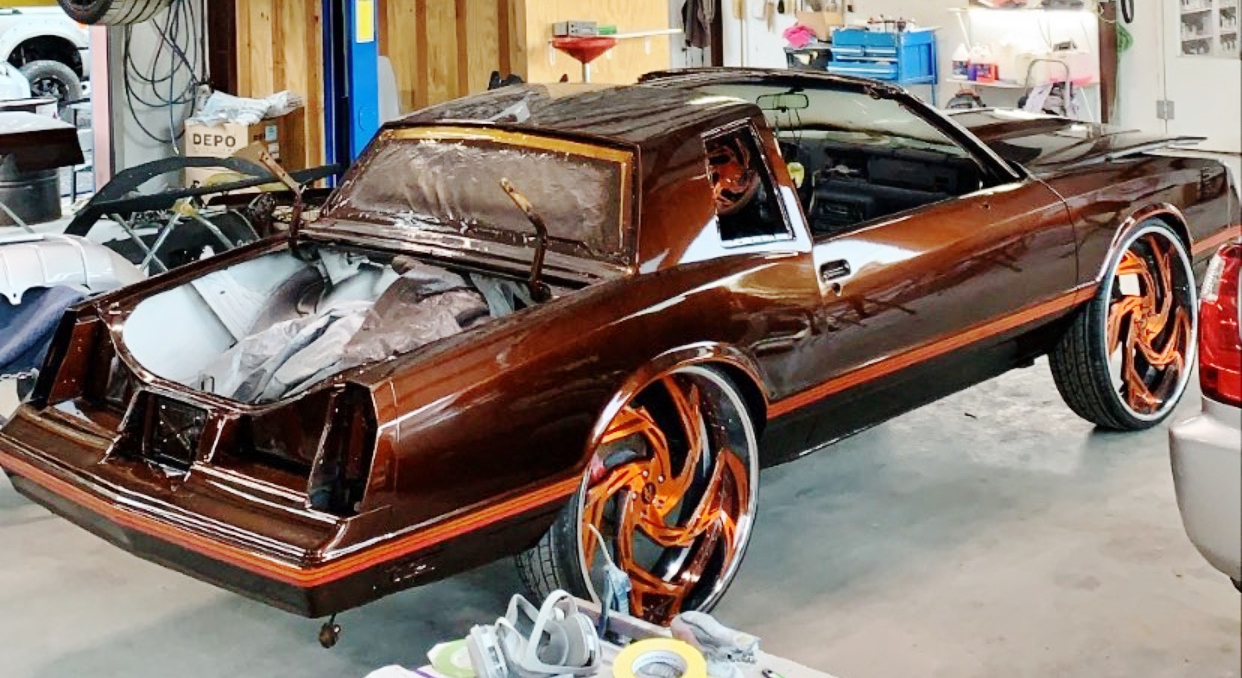 Ace-1: Dre's Chevy Monte Carlo SS on 28" Amani Forged In the Lab