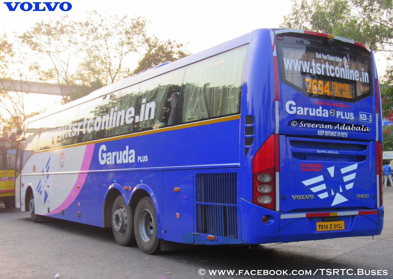 TSRTC GARUDA PLUS Buses VOLVO B9R I-Shift and Scania 13.7m