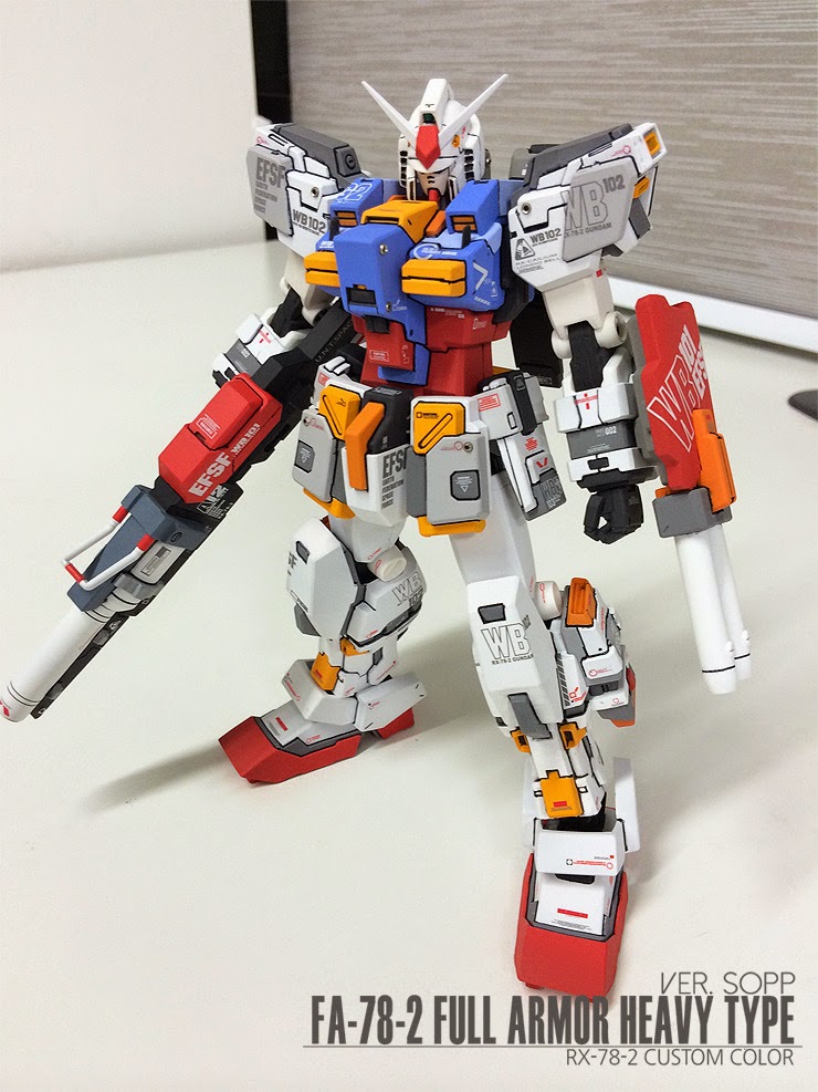 GUNDAM GUY: FA-78-2 Full Armor Heavy Type Ver. SOPP - Custom Build