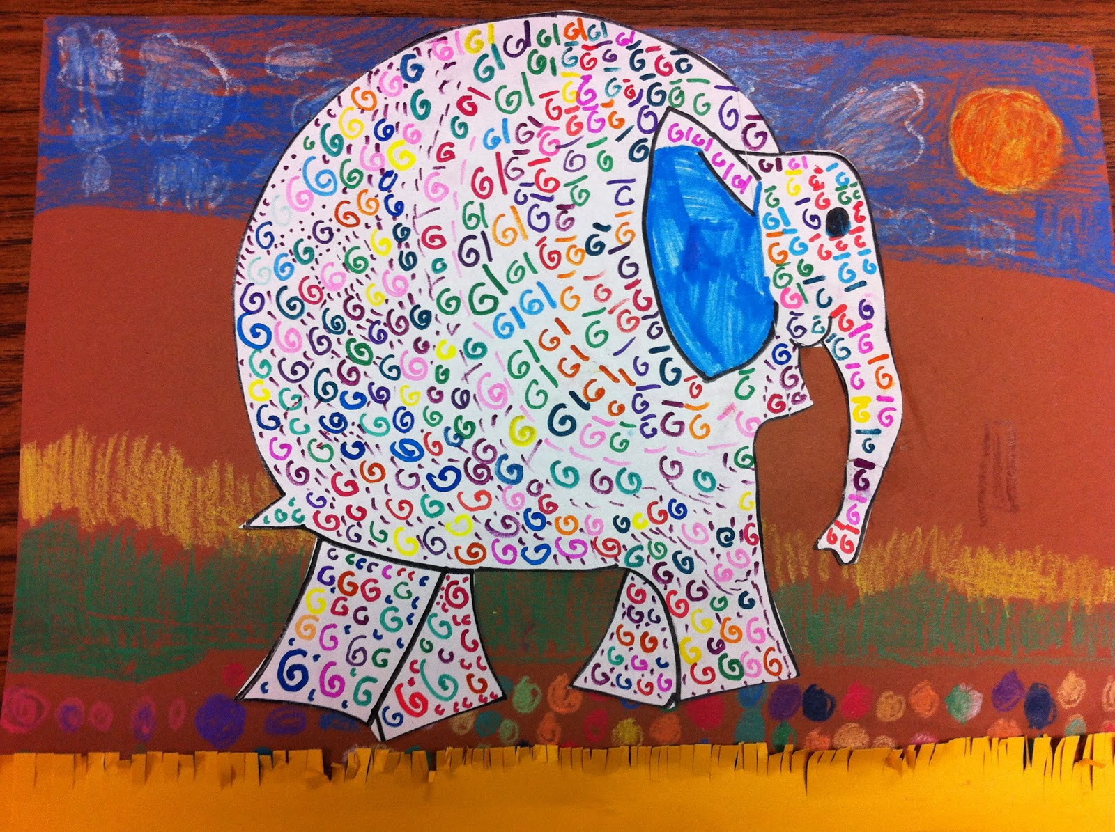 Elmer Art Project at Elijah Elliston blog