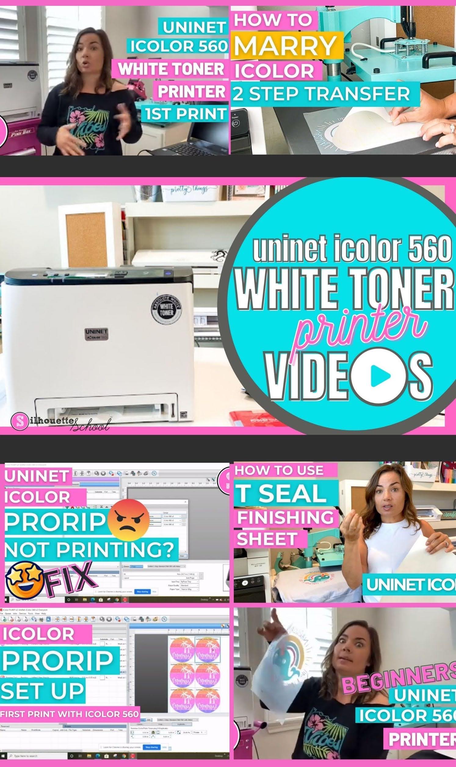 Uninet iColor 560 Printer and Pro Rip Tutorials, Tips, and Videos ...