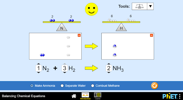Game of Balancing Chemical Equations - SciBond