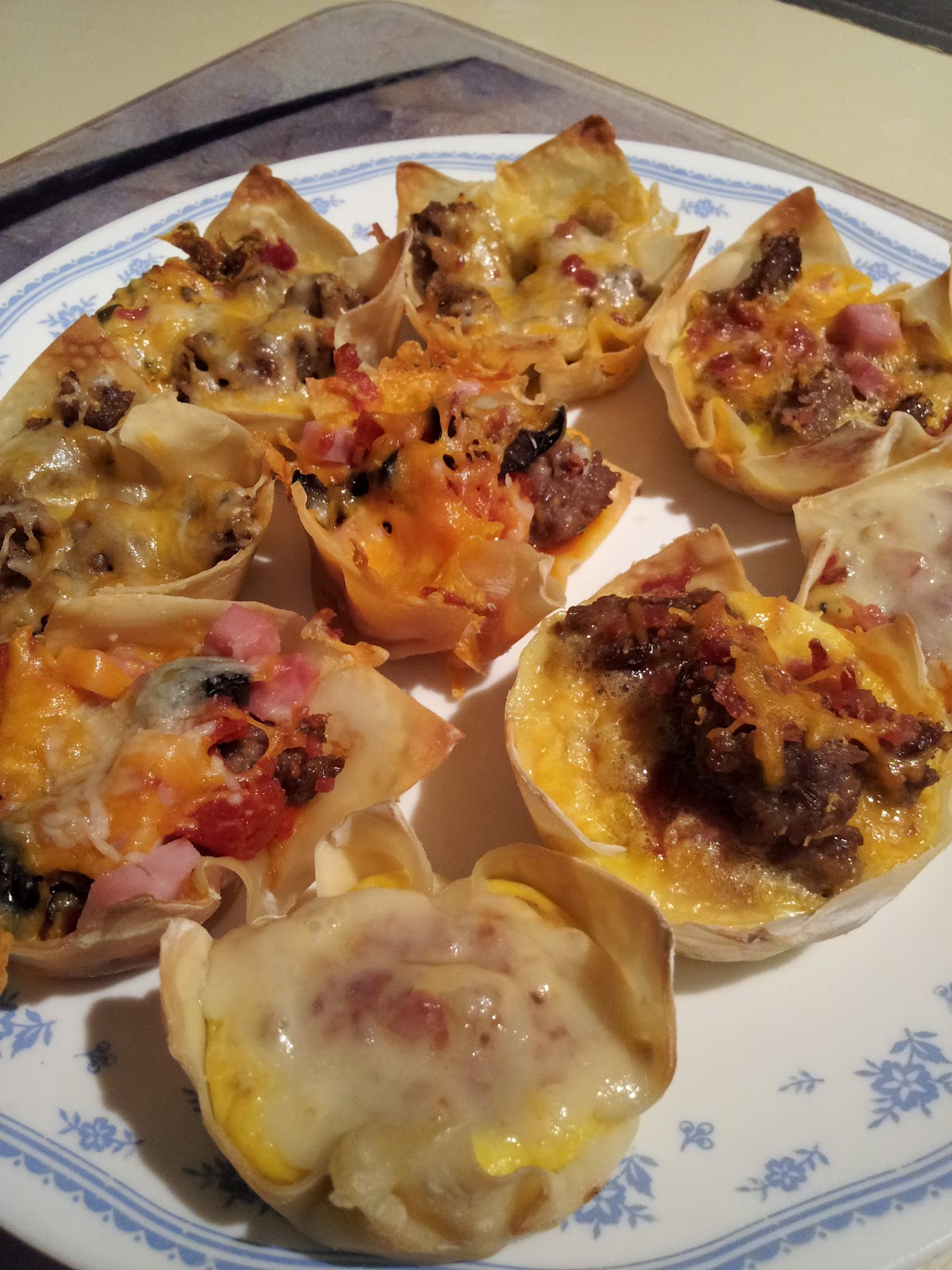 COVERED IN BACON: Breakfast / Pizza / Mexican MINI APPETIZERS