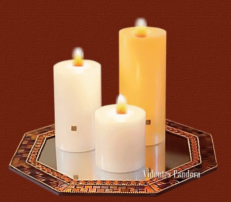 Gifs animados de velas con llama - Blog de imágenes