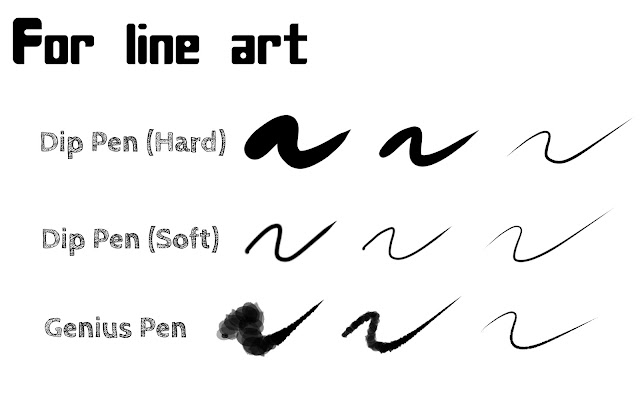 6 Best Brushes for Lineart in ibisPaint X