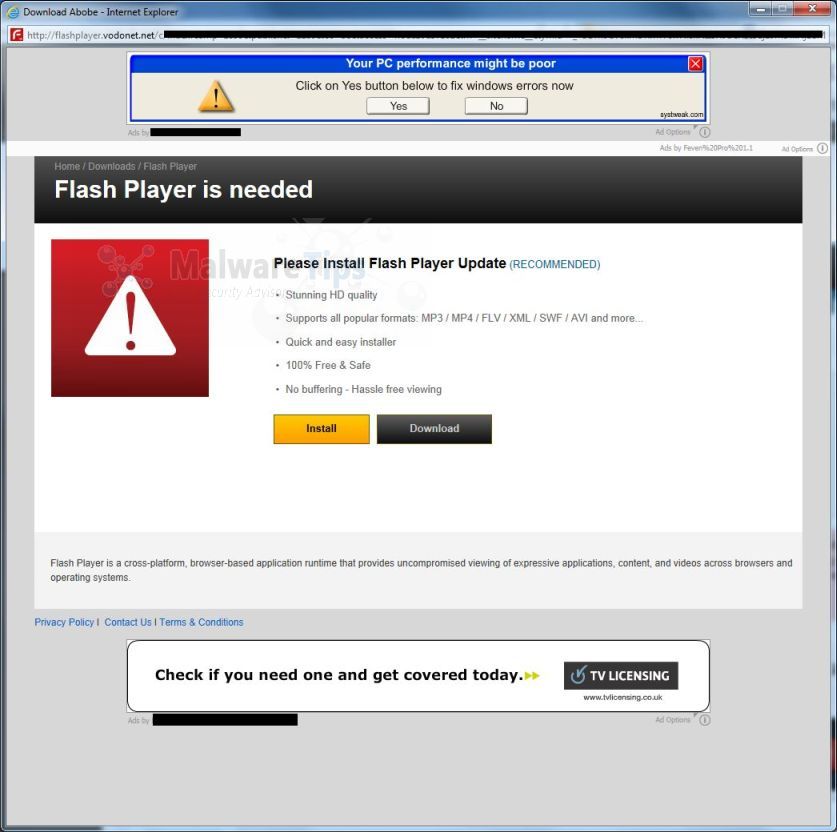 Secure Steps: Flash Installer Adware - Be very careful what you agree ...