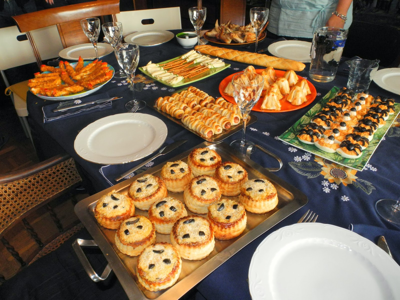 Comida de Halloween ~ El mirlo de papel