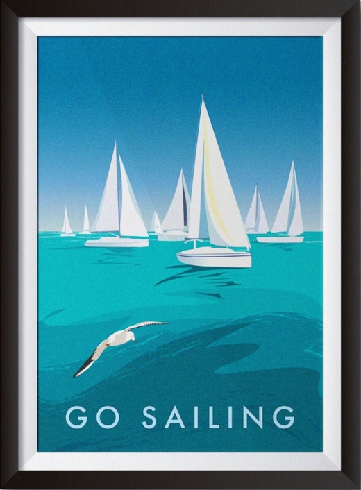 Sailing Art & Sailboat Art Prints & Posters | Nautical Wall Art