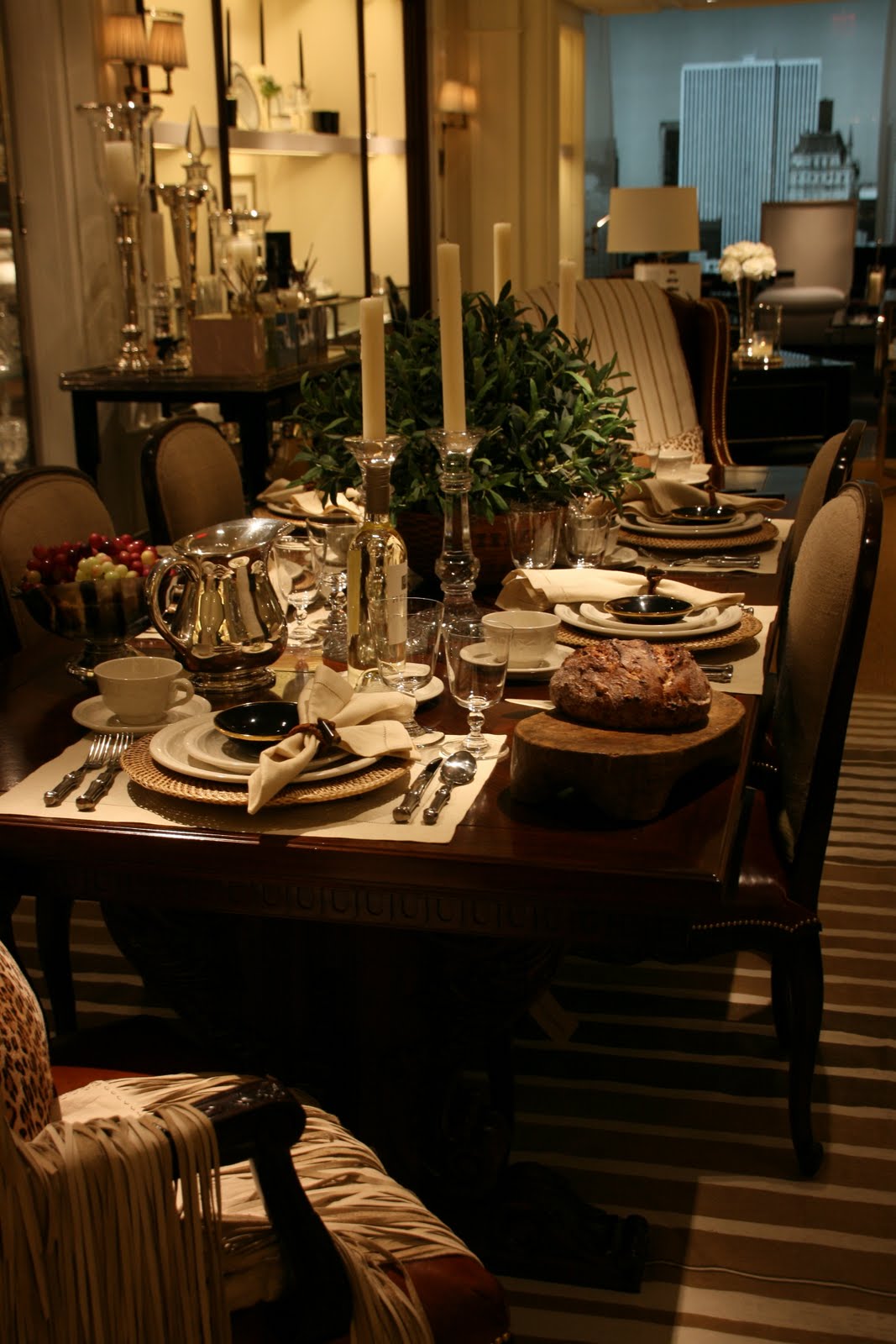vignette design: NYC Tablescape