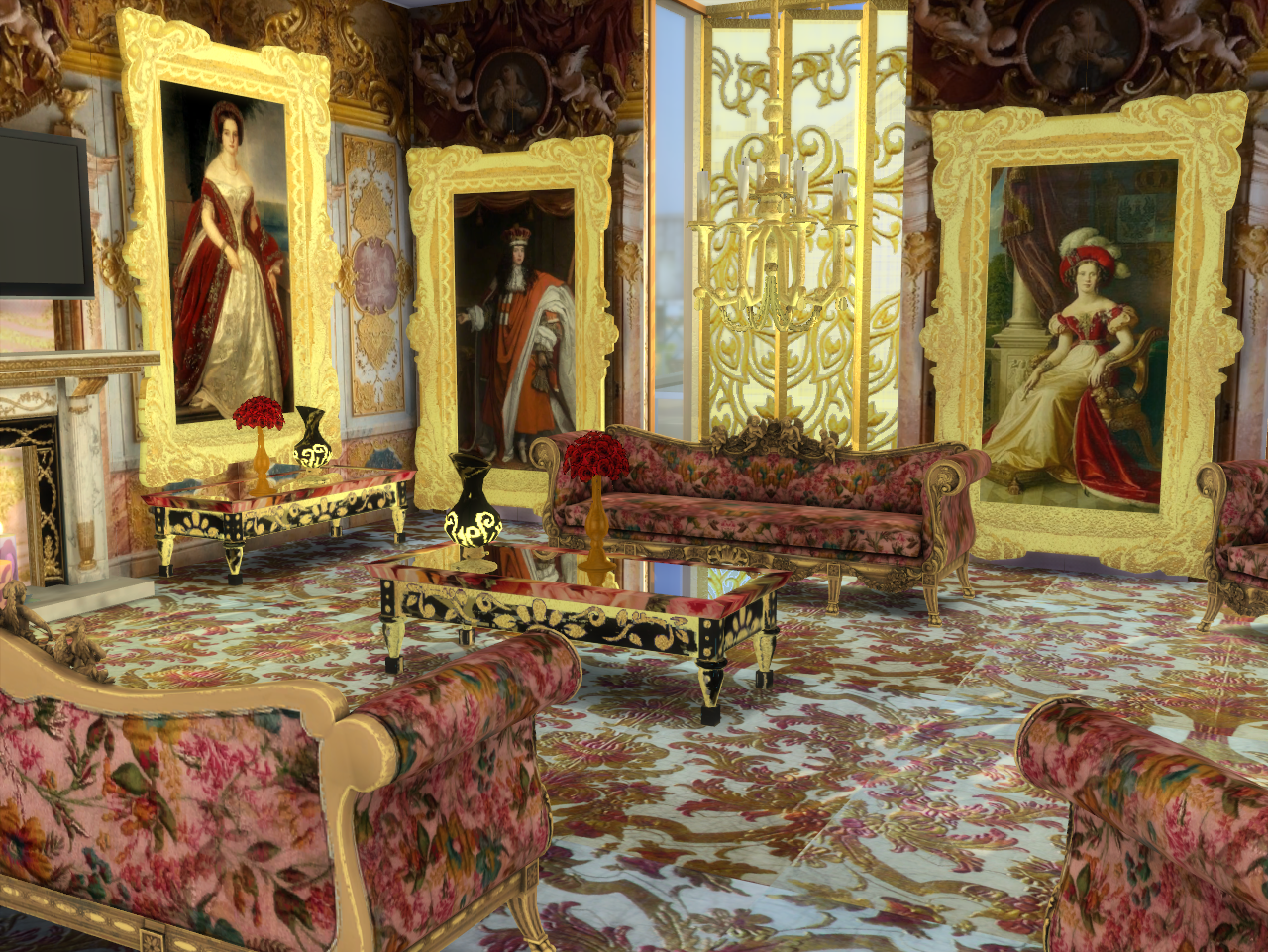 Anna Quinn Stories: Kings & Queens Set For SIMS 4